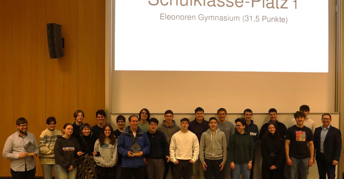 Schüler glänzen bei Informatik Challenge an Hochschule Worms